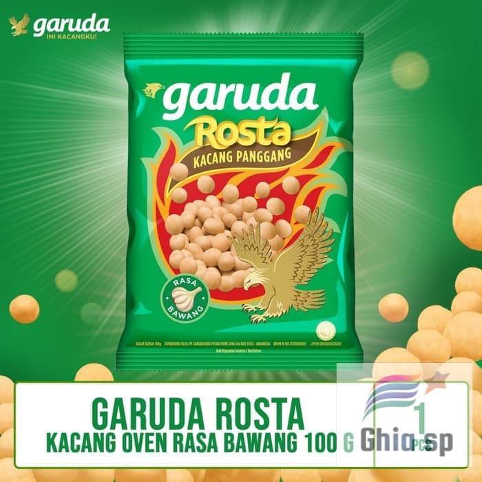 Jual Garuda Rosta Kacang Panggang Rasa Bawang 100 gr | Shopee Indonesia