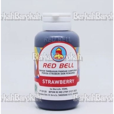 Jual Red Bell aroma Strawberry Makanan HARGA Per(1pack) | Shopee Indonesia