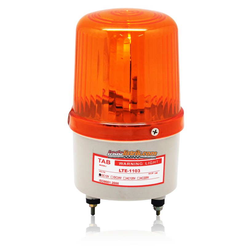 Jual Lampu Warning Light Rotary 4 inch 12VDC TAB - Harga MURAH - ASLI ...