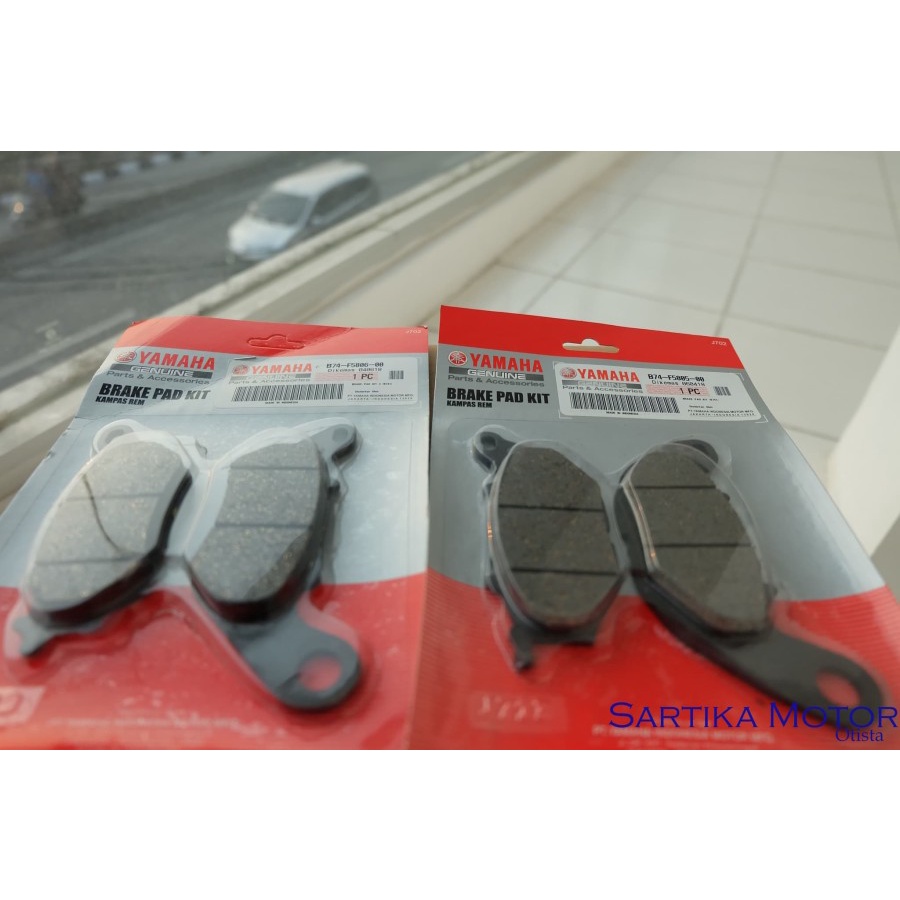 Jual Kampas Rem Depan Yamaha Xmax 250 (Front Brake Pad Kit) | Shopee ...