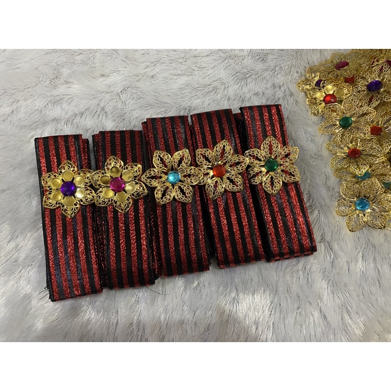 Jual Aneka macam Selendang obi - sabuk obi kebaya - belt obi - obi bali ...