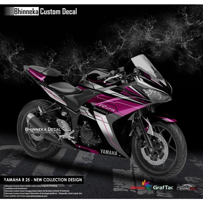Jual DECAL STICKER R25 GRAFITY | Shopee Indonesia