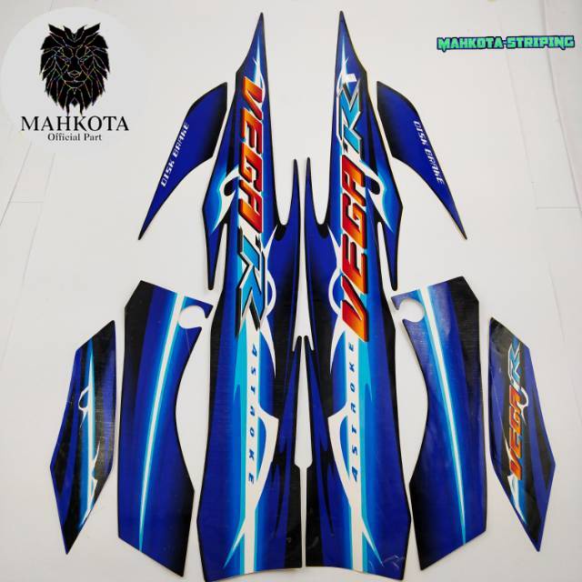 Jual Striping Stiker Polet Sepeda Motor List Yamaha Vega r new 2007 ...