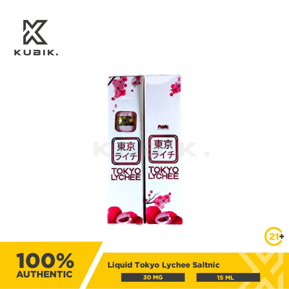 Jual Liquid Tokyo Lychee Salt Nic 30MG by Public X JVD | Shopee Indonesia