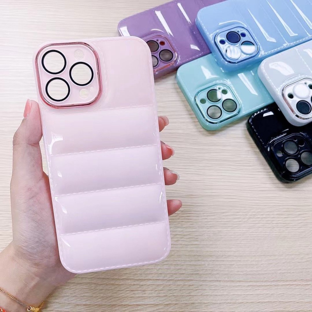 Jual Puff Case Bantalan Luxury Iphone 7 8 SE 2021 7 8 PLUS X / XS XR ...