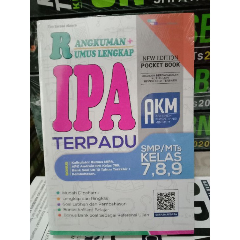 Jual BUKU RUMUS IPA - RANGKUMAN + RUMUS LENGKAP IPA TERPADU SMP KELAS 7 ...
