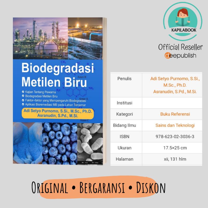 Jual Buku Biodegradasi Metilen Biru | Shopee Indonesia