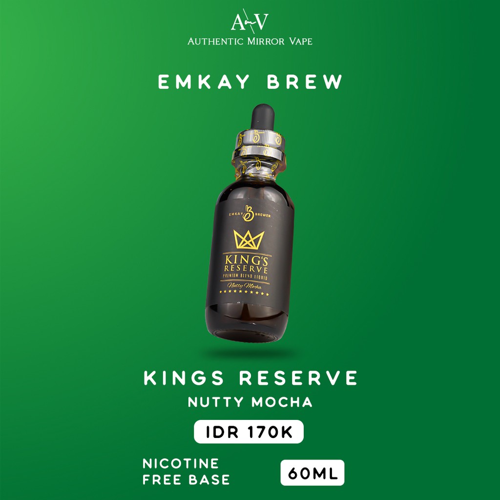 Jual King Reserve Nutty Mocha Authentic 60ML By Emkay Brew - LF ...