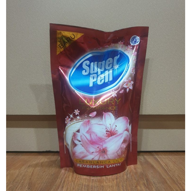 Jual Super Pell Pembersih Lantai Luxury Fragrance Casablanca Lily 700Ml ...