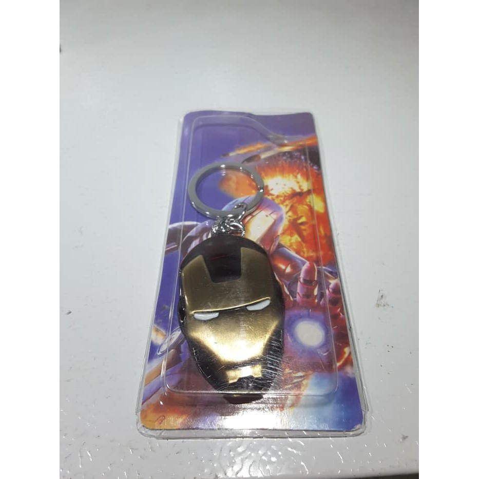 Jual Key Chain Iron Man War Machine Black Avenger Diecast Metal ...