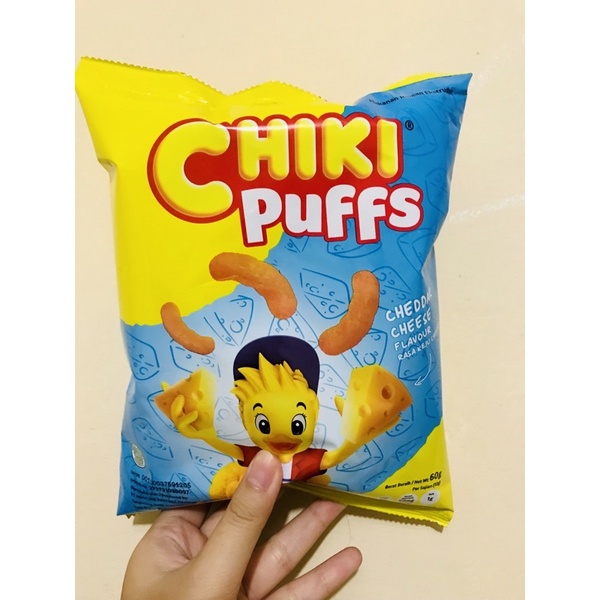 Jual CHIKI Puffs Cheese 60g | Shopee Indonesia