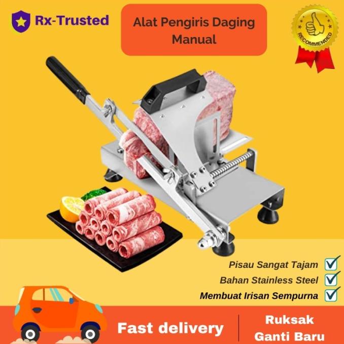 Jual Alat Potong Daging Beku/ Pemotong Daging Sayur Buah Manual/ Meat ...