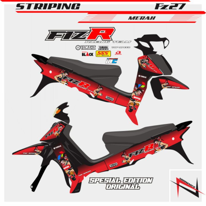 Jual FZ 27 DECAL STICKER YAMAHA FIZ R | Shopee Indonesia