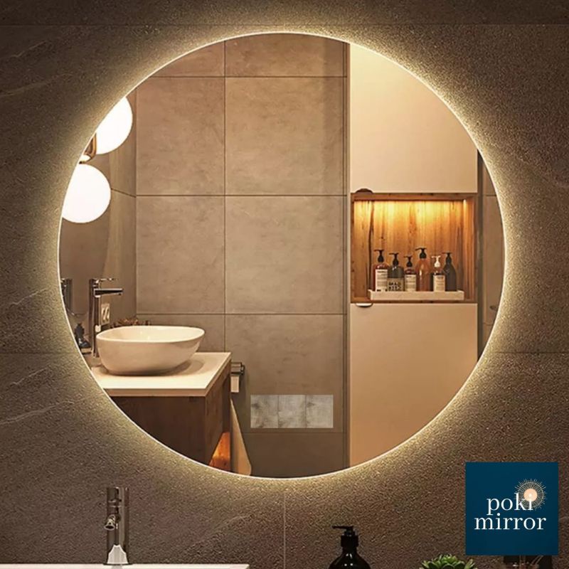 Jual TOKO KACA RIAS DINDING - Kaca Estetik Lampu Strip LED Lingkaran ...