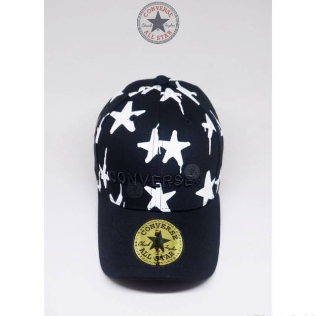 Jual topi baseball CONVERSE ALL STAR STAMP logo import premium UNISEX ...
