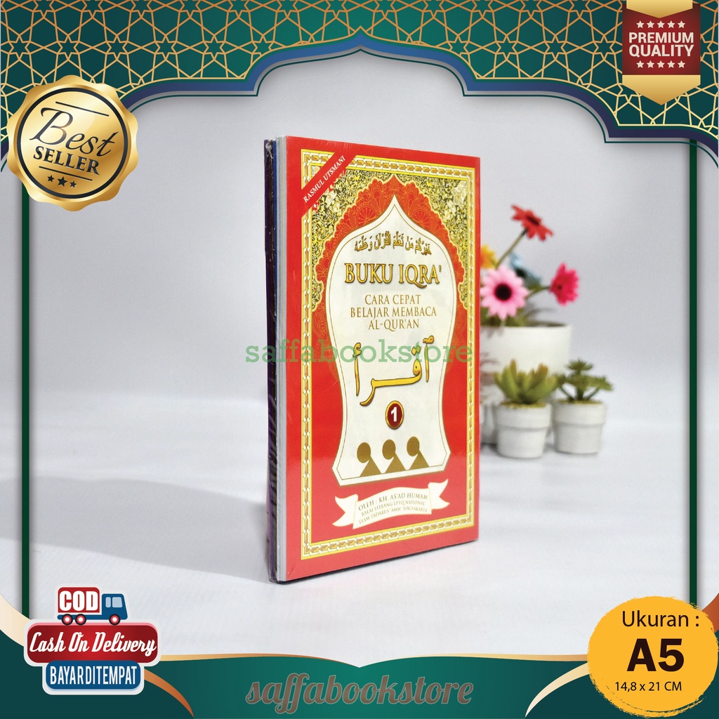Jual Iqro Anak 1 Sampai 6 Iqra Besar A5 Rasmul Ustmani Juz Amma Buku ...