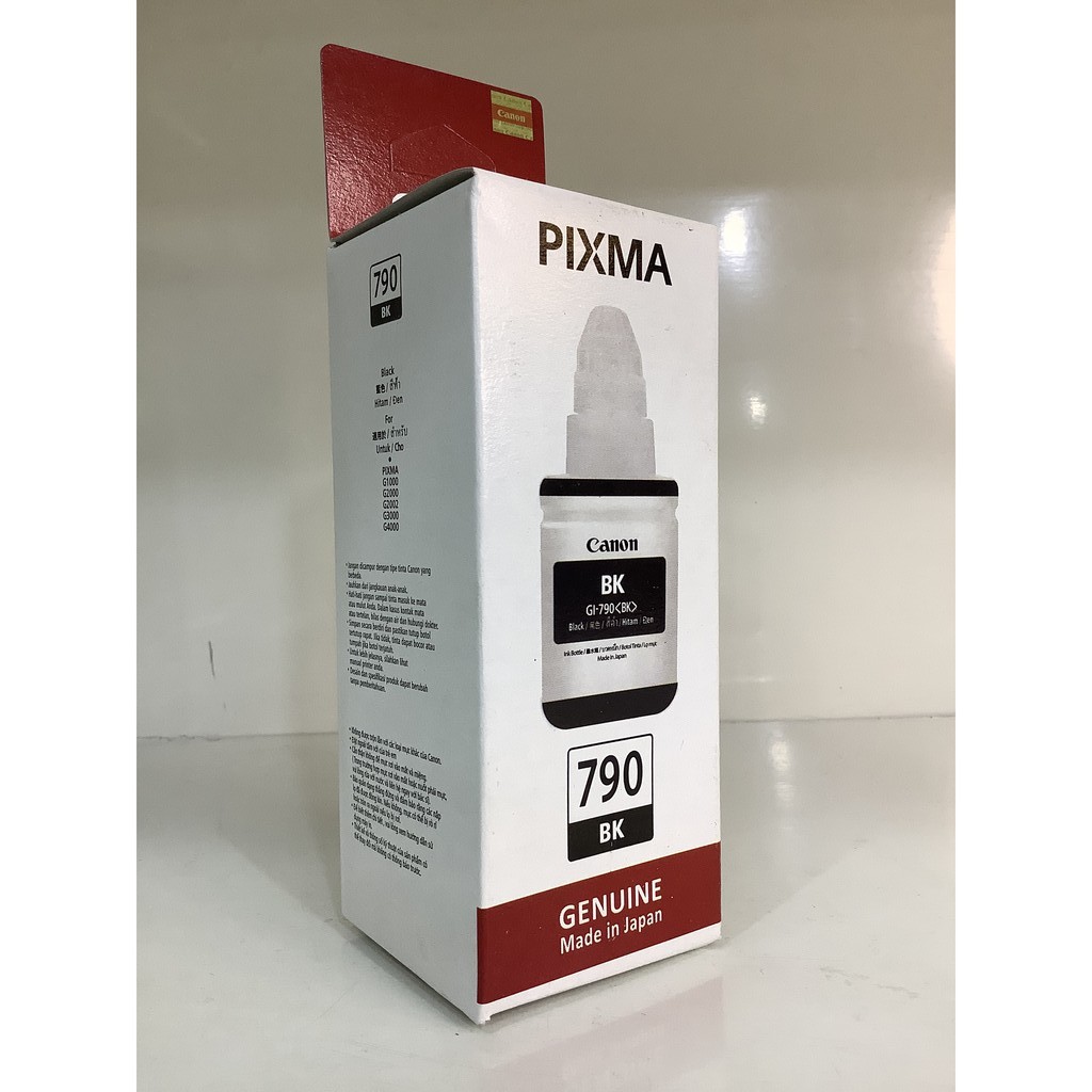 Jual Tinta Canon Hitam Gl-790 Black G1010 G2010 G3010 G4010 | Shopee ...