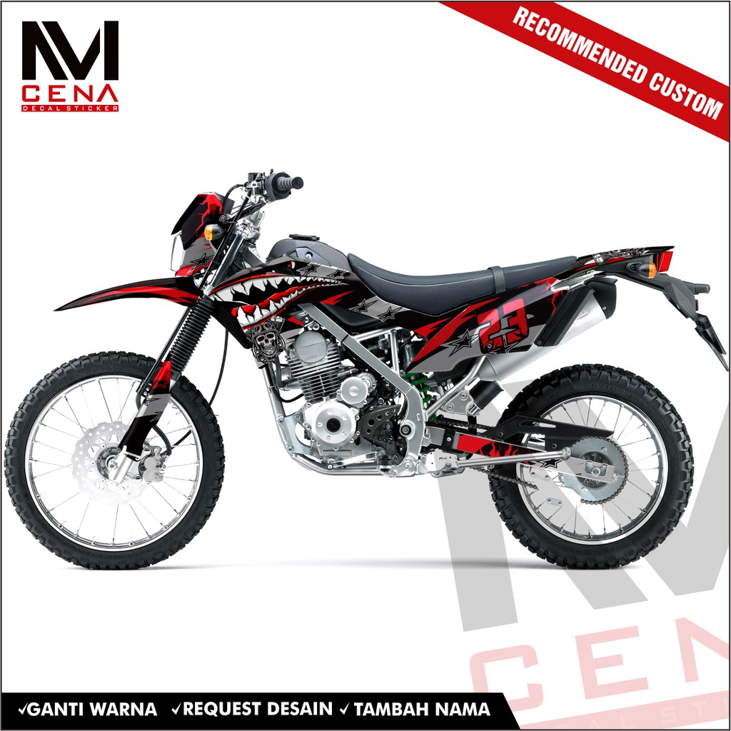 Jual Sticker Decal KLX BF 150 Sticker KLX BF 150 Striping KLX BF 150 ...