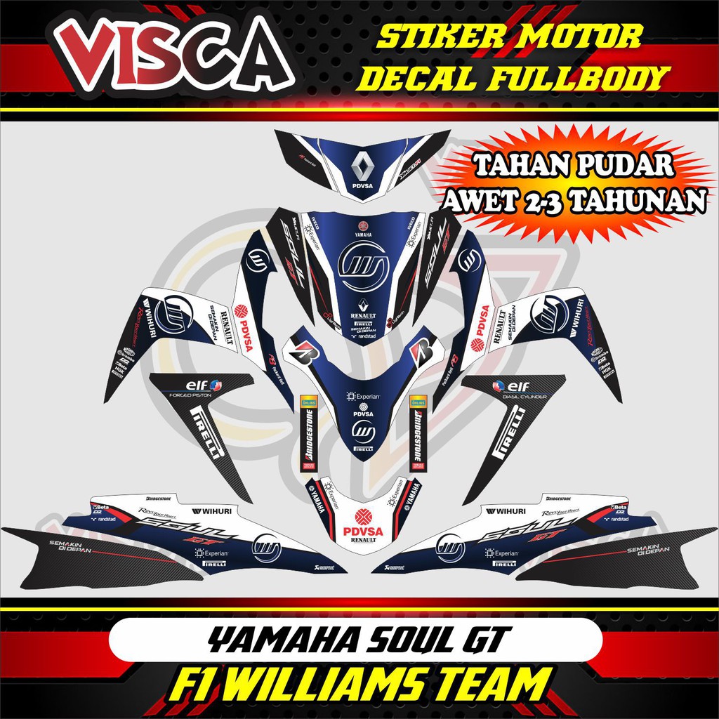 Jual decal soul gt decal soul gt decal soul gt full body stiker soul gt ...