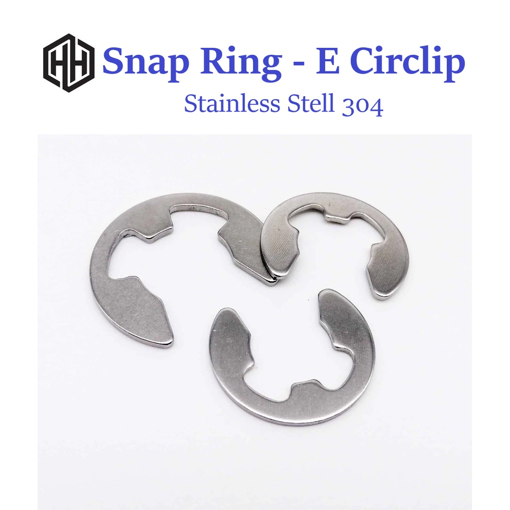 Jual Snap Ring E Circlip M5 Stainless Steel SR5 | Shopee Indonesia