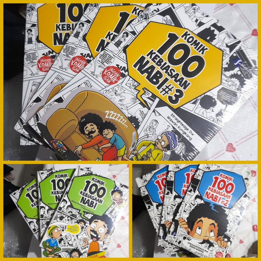 Jual Paket Komik 100 Kebiasaan Nabi Jilid 1 2 3 - Pustaka Al-Kautsar ...