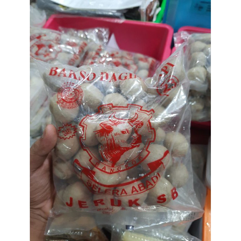 Jual bakso sapi kebun jeruk SB /50pcs | Shopee Indonesia