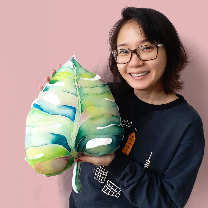 Jual Boneka Tanaman Hias Monstera untuk penggemar Janda Bolong ...