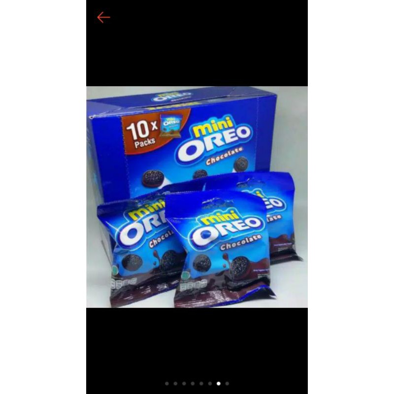 Jual Oreo Mini Sachet 1 box isi 10 sachet | Shopee Indonesia