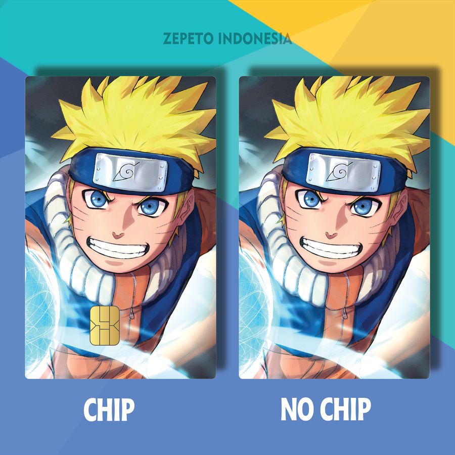 Jual STICKER KTP ANIME SASUKE SAKURA JEC3M/SMEWJ/ COVER KTP ANIME ...