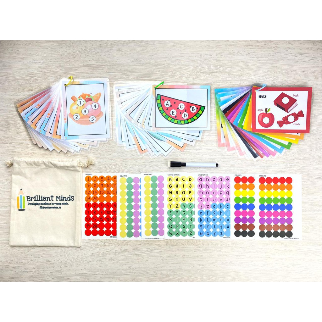 Jual Pocket Activity Kit / Aktivitas Toddler / Busy Book / Wipe Clean ...