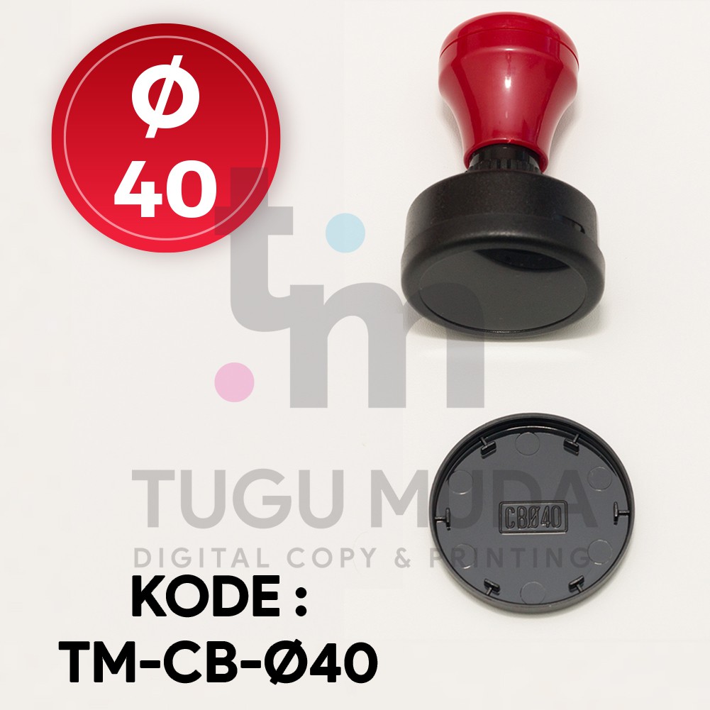 Jual Gagang Stempel Flash BULAT/LINGKARAN D40 (∅40mm) - TM-CB-DIAMETER 40 | Shopee Indonesia