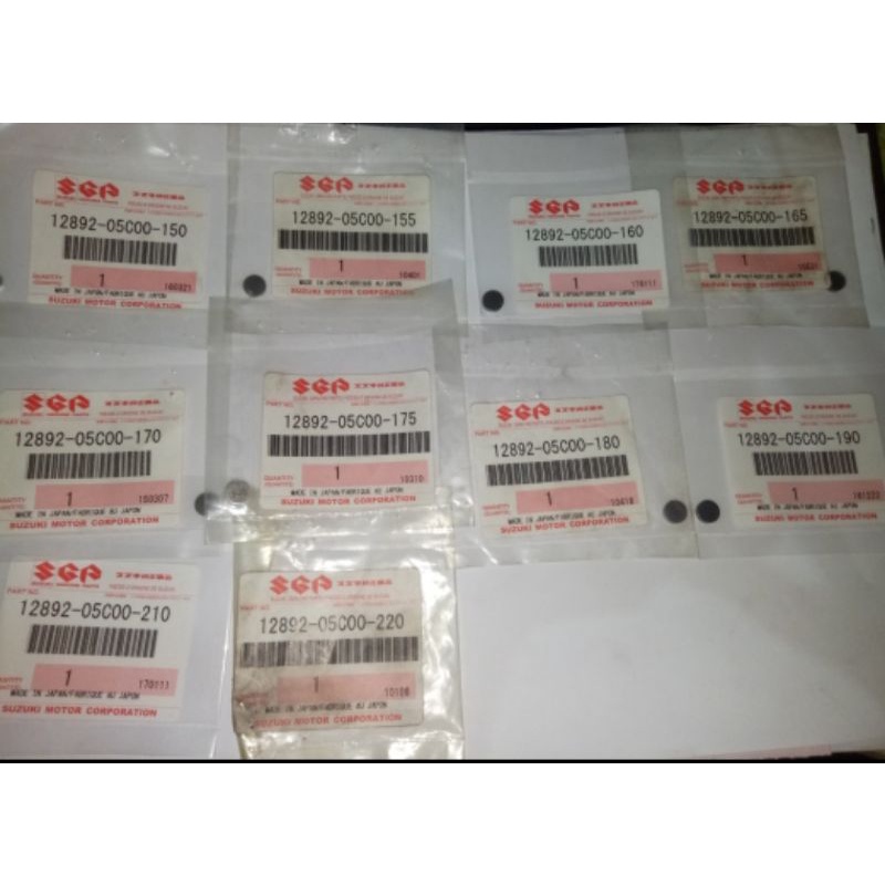 Jual SHIM SIM KLEP SIM tappet / koin klep suzuki satria FU150 made in ...