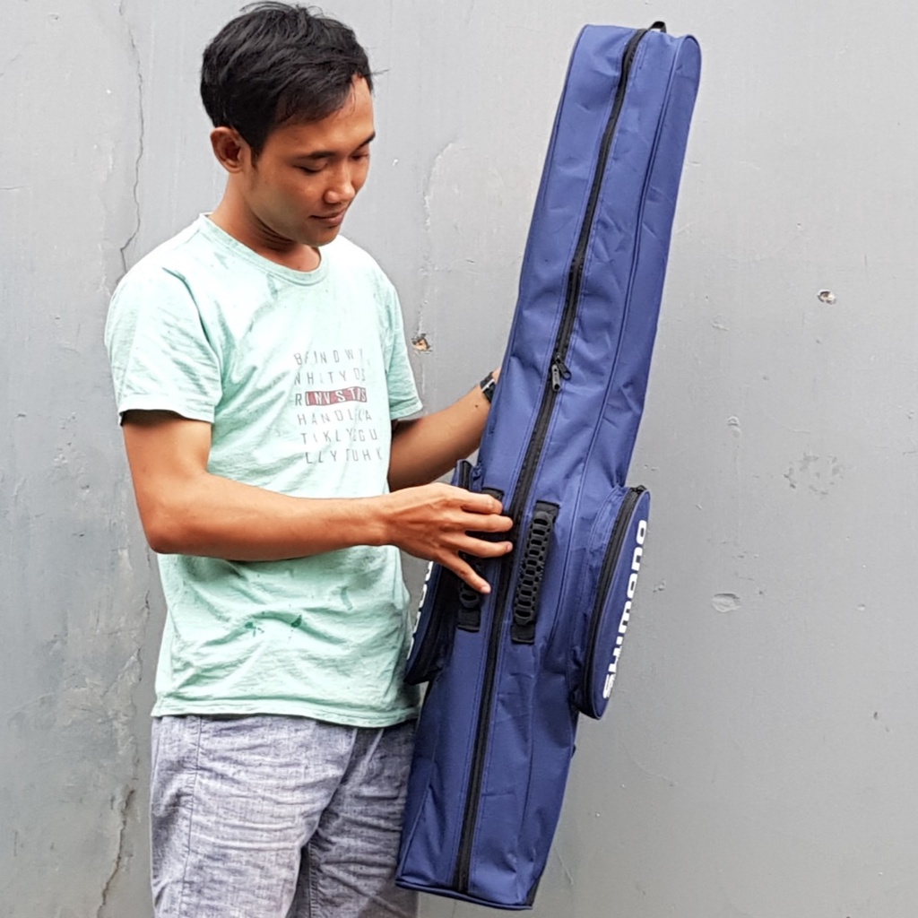 Jual TAS PANCING LAUT PANJANG 150CM MUAT 4 JORAN MODEL RANGSEL COD NKRI ...