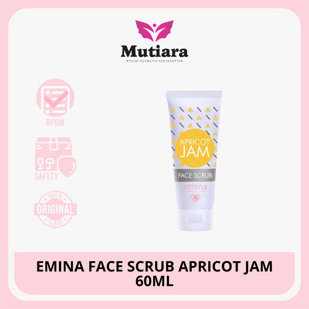 Jual EMINA FACE SCRUB APRICOT JAM 60ML | Shopee Indonesia
