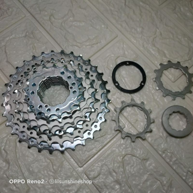 Jual Gir Sprocket Freewheel 9 Speed Sunrace Taiwan 12T-32T | Shopee ...