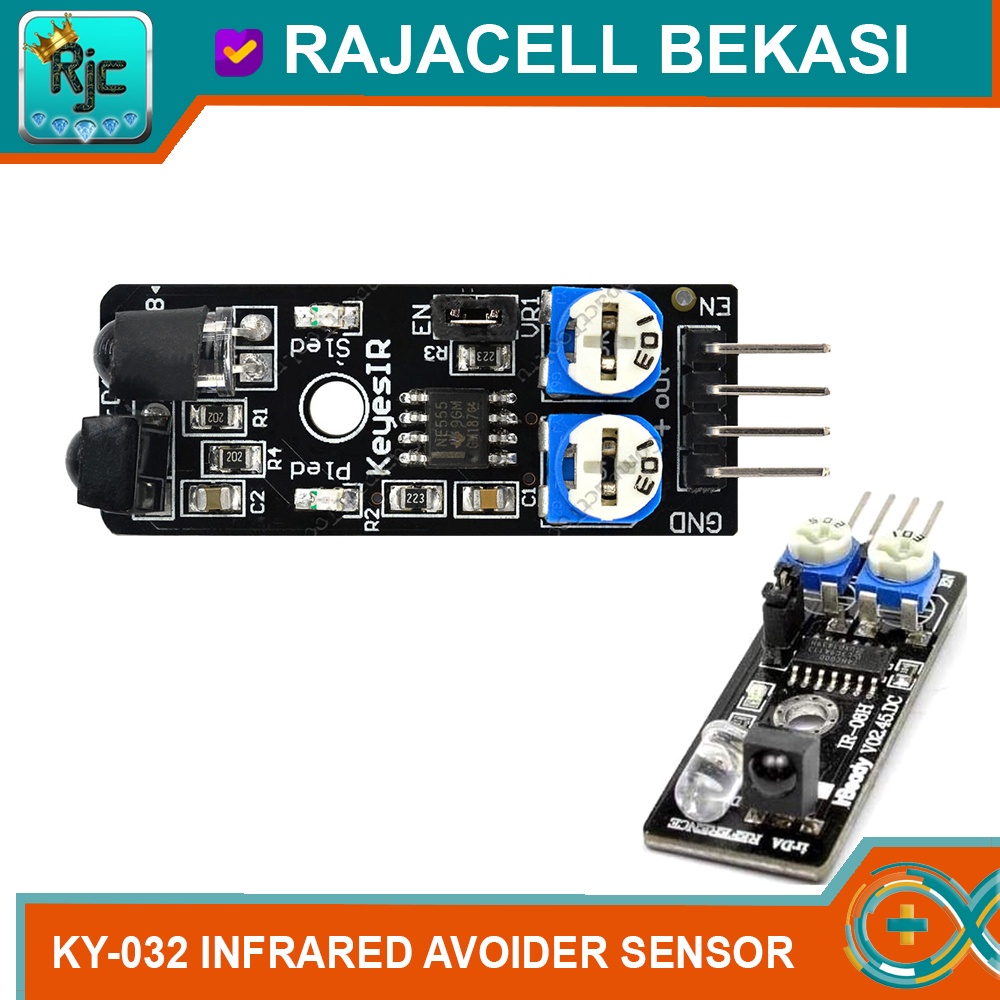 Jual Infrared Barrier Sensor Module untuk robot obstacle avoidance ...