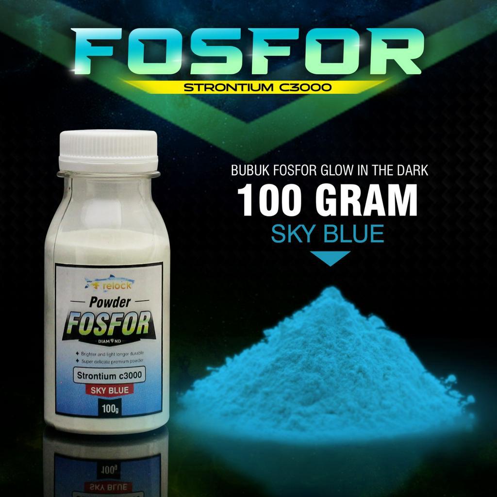 Jual Diamond Fosfor Powder | Bubuk Fosfor Glow In the Dark 50 Gr dan ...