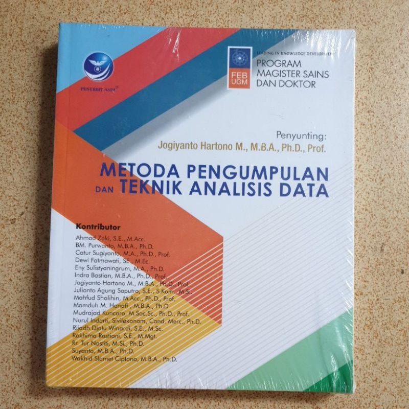 Jual ORIGINAL METODE PENGUMPULAN & TEKNIK ANALISIS DATA | Shopee Indonesia