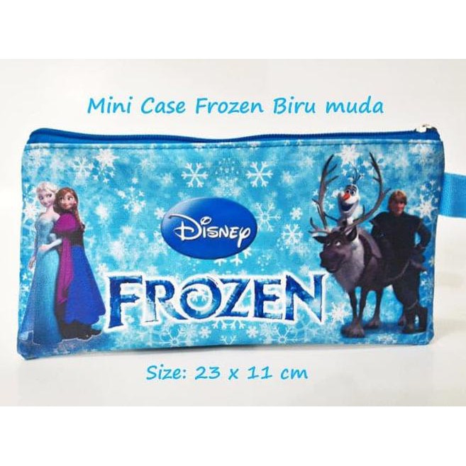 Jual Jual Mini Case Frozen Biru Muda Tempat Pensil Stationary Pencil ...