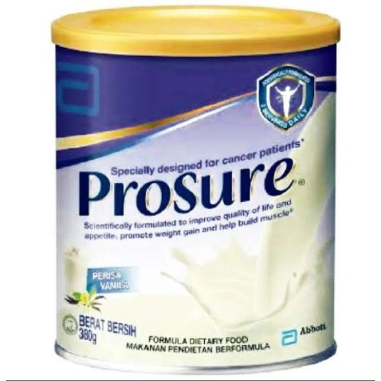 Jual Abbott Prosure Vanilla Milk 380gr Susu Kanker (ex Oktober 2025 ...