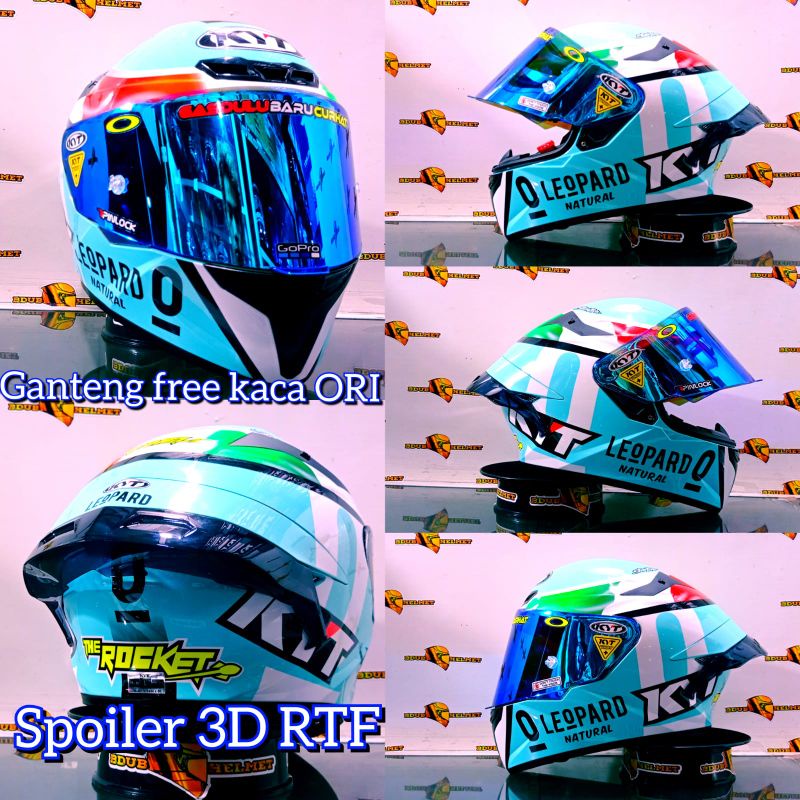 Jual Helm full face kyt tt course motif captain Amerika Venom carnage thor deadpool spiderman ...