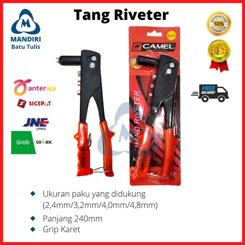 Jual Tang Rivet - Hand Rivet - Tembakan Paku Ripet CAMEL | Shopee Indonesia