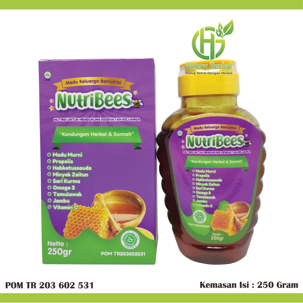 Jual MADU ANAK NUTRIBEES ASLI | MADU NUTRIBEE SMART | MADU NUTRISI ANAK TERBAIK 100% ORIGINAL ...