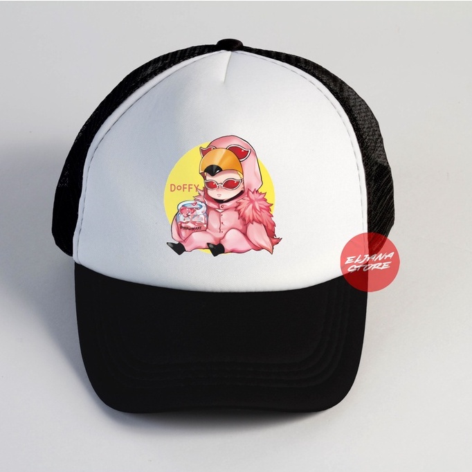 Jual Topi Anime / Topi Jaring Sablon / Topi sablon anime / Topi jaring ...