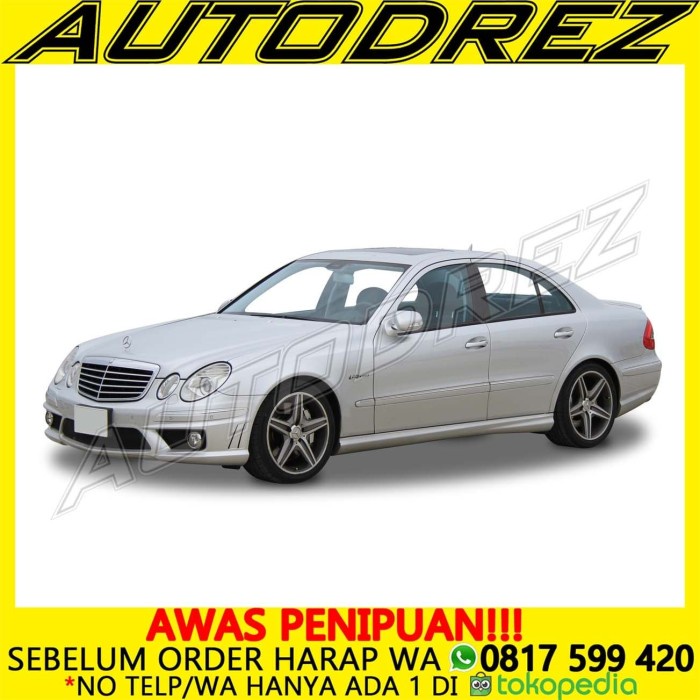 Jual body kit Mercy Bodykit Mercy E-Class W211 E63 Amg 2002 - 2009 ...