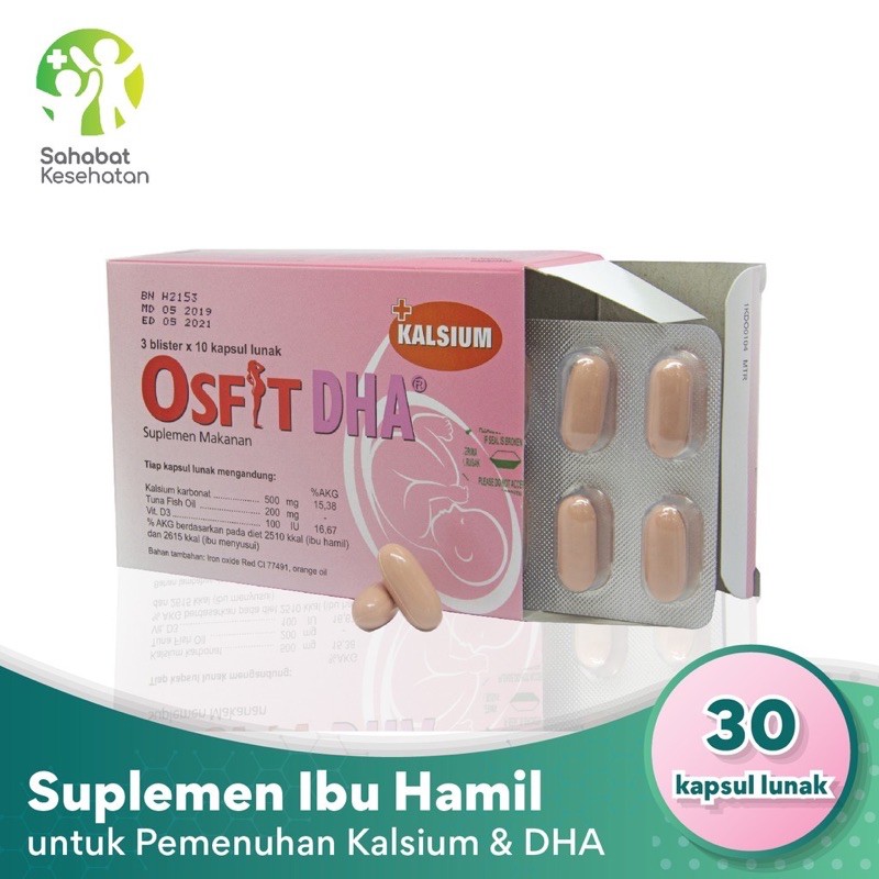 Jual Osfit DHA 20 kapsul | Shopee Indonesia