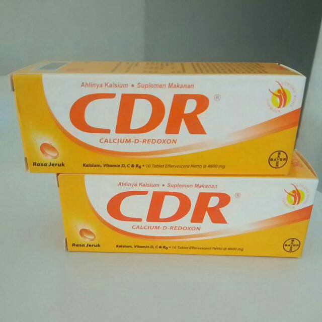 Jual Cdr effervescent 10's rasa jeruk | Shopee Indonesia