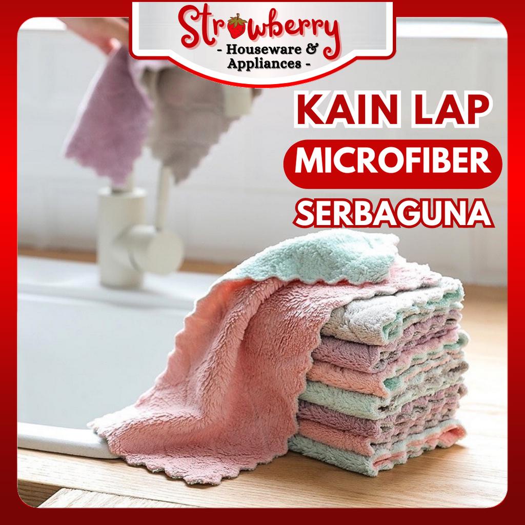 Jual Kain Lap Micro Fiber Anti Minyak / Kain Lap Dapur / Kain Lap Anti ...