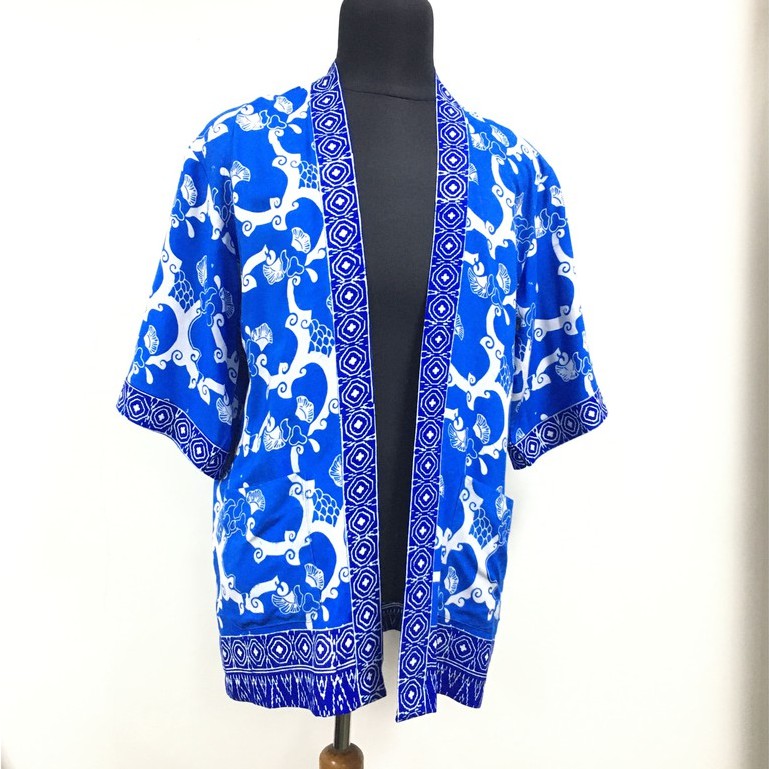 Jual Outer Batik (Tulang Biru) | Shopee Indonesia