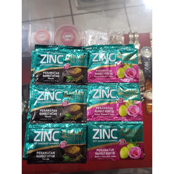 Jual [ ZINC ] Shampoo Hijab Active Sachet | Shopee Indonesia